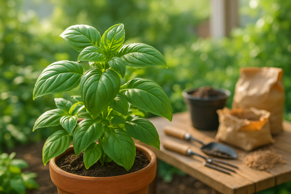 How to Fertilize Basil Without Overdoing It