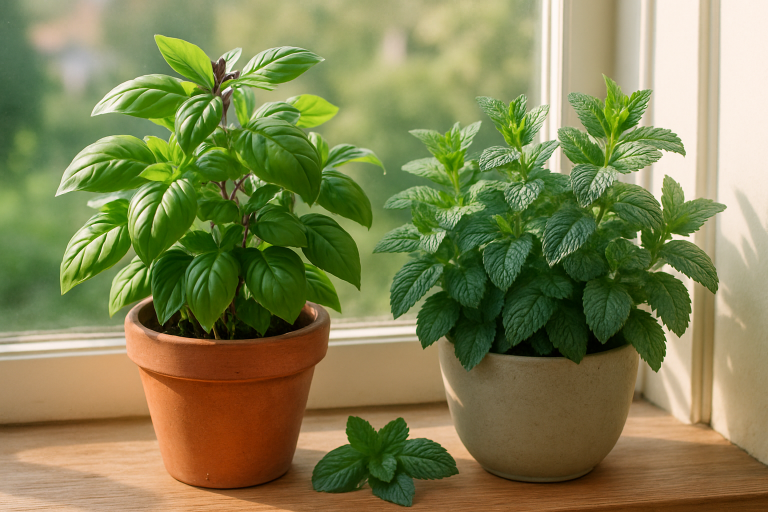 Basil vs Mint: Differences, Uses, and Growing Needs