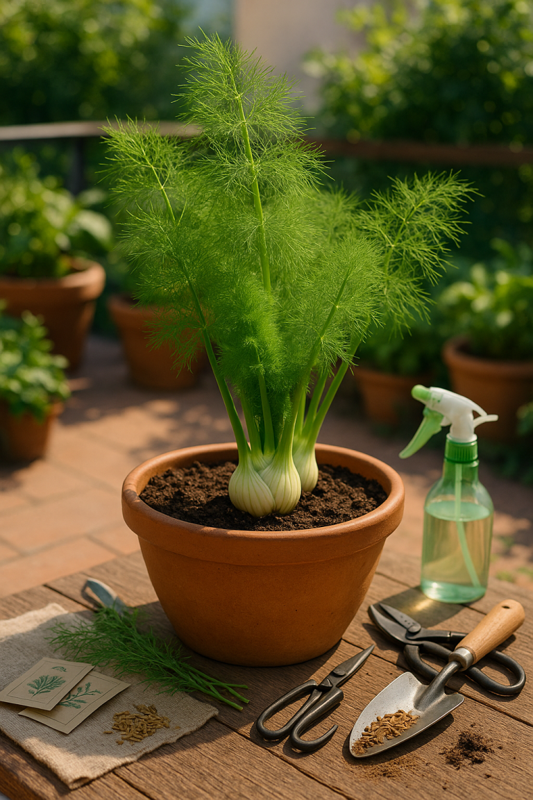 Growing Fennel in Pots or Containers