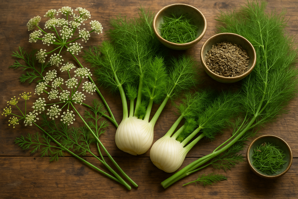 Fennel vs Anise vs Dill: What’s the Difference?