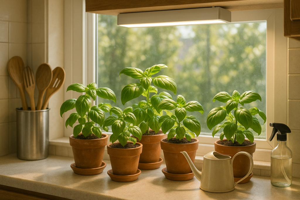 How to Grow Basil Indoors Step-by-Step