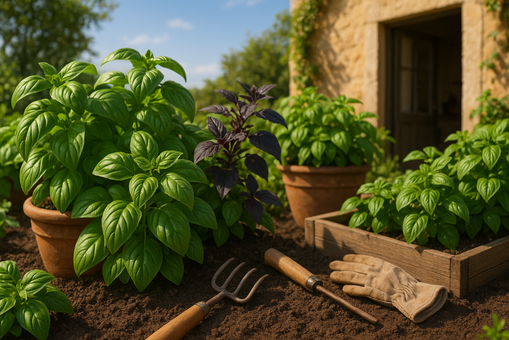 Growing Basil Outdoors for Beginners