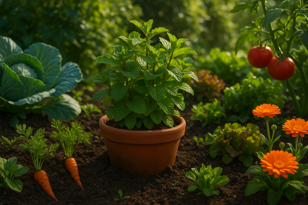Best Companion Plants for Mint (And What to Avoid)
