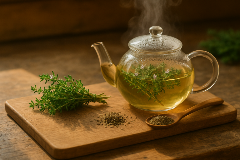 Thyme Tea Benefits and How to Brew It