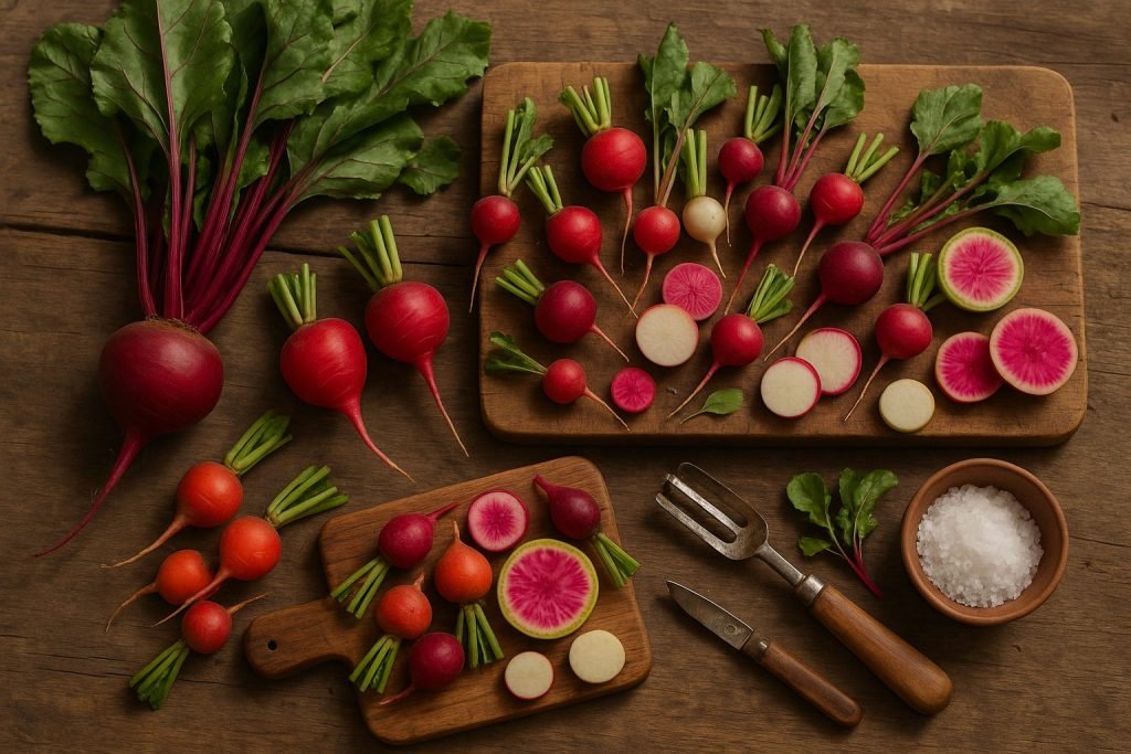 Beets vs Radishes: Growing, Taste, and Storage