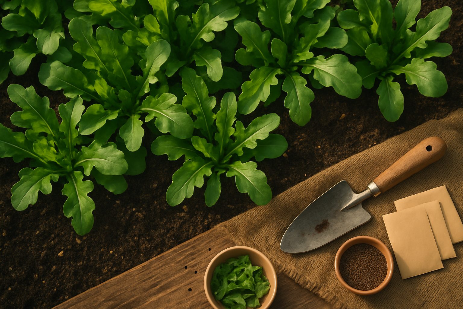 How to Direct Sow Arugula in Your Garden