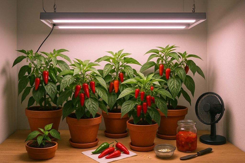 Best Grow Lights for Indoor Hot Peppers