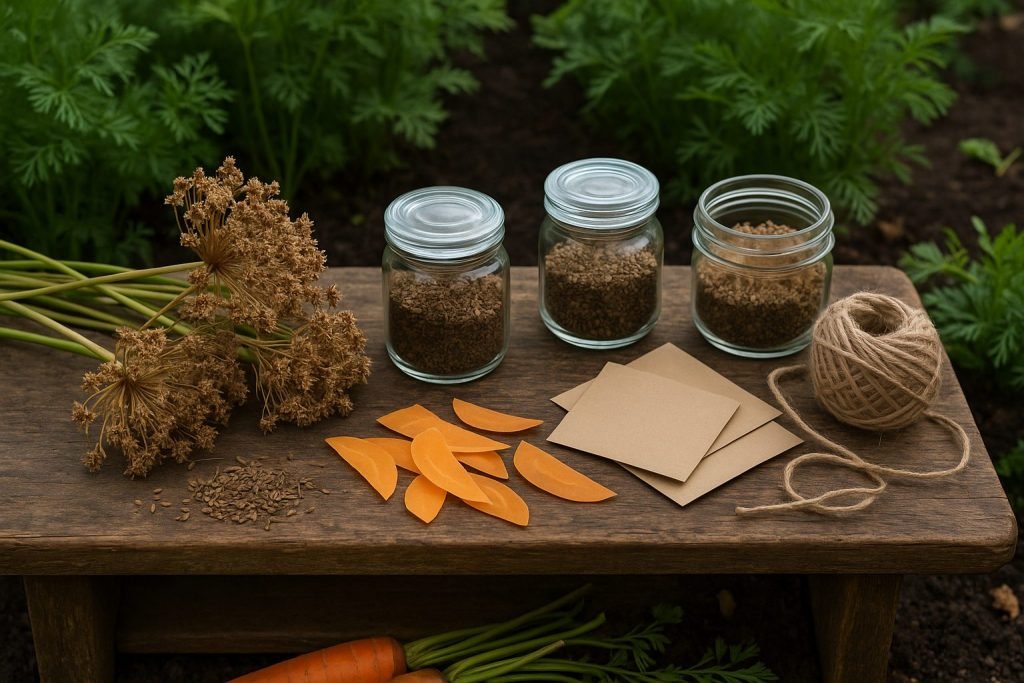 Saving Carrot Seeds for Future Plantings